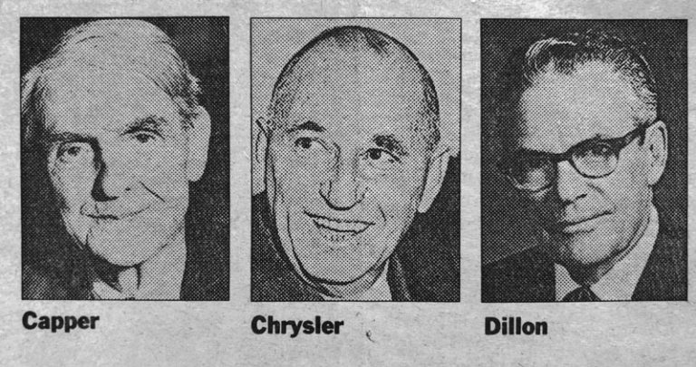 Capper in Hall of Fame (1991) - Capper Foundation